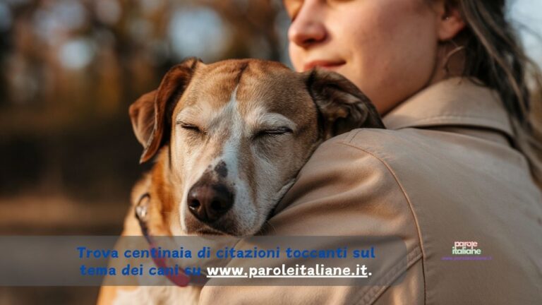 Quando Muore un Cane Frasi: Trova Conforto e Ispirazione - Parole Italiane