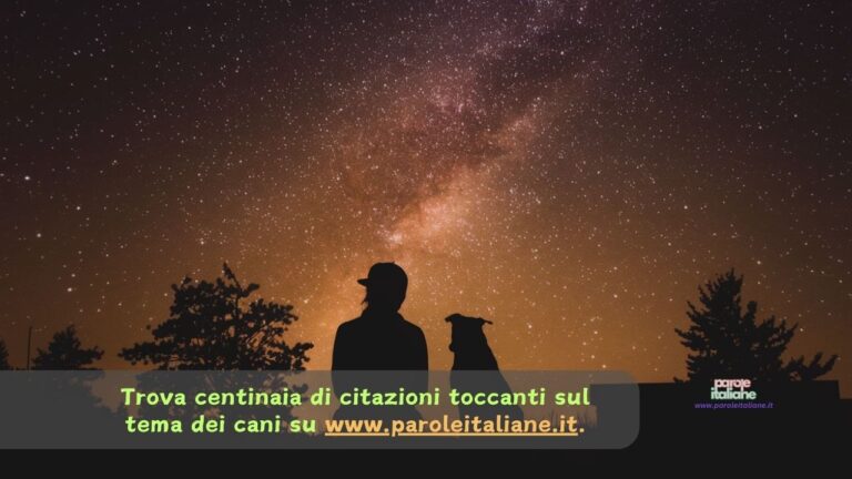 Quando Muore un Cane Frasi: Trova Conforto e Ispirazione - Parole Italiane